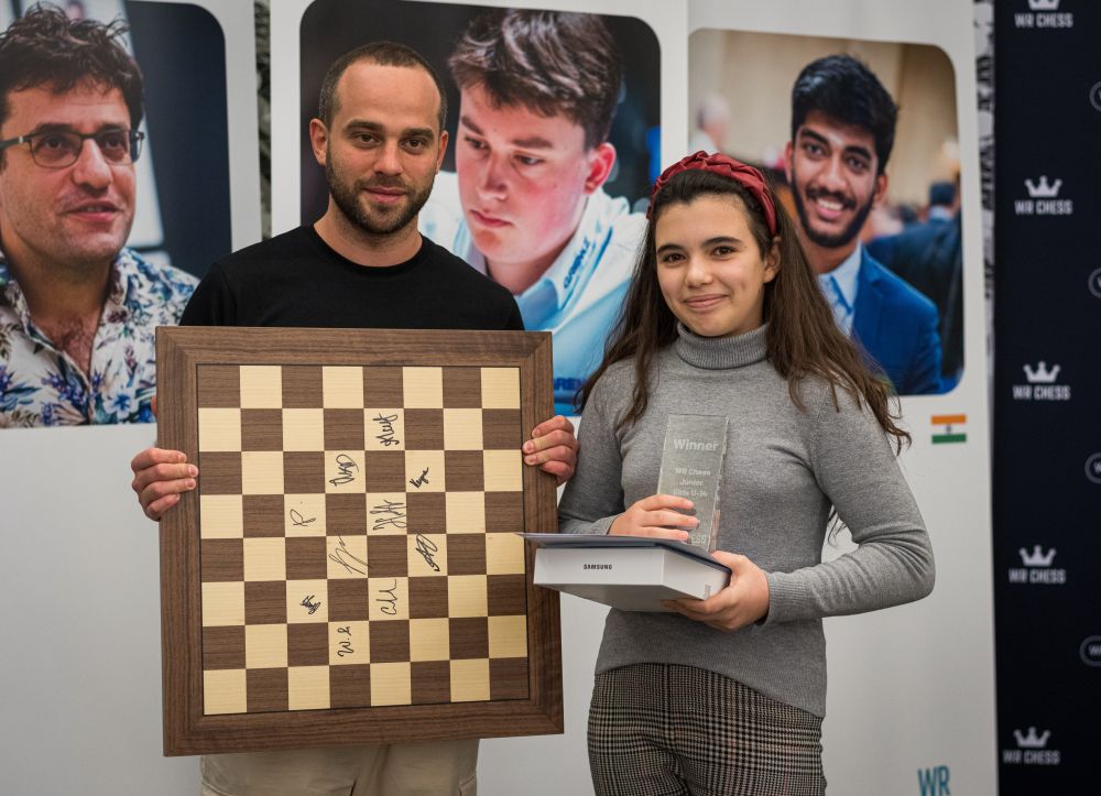 Ilamparthi wins WR Chess Juniors U-14 Boys and Blitz 2023 | ChessBase